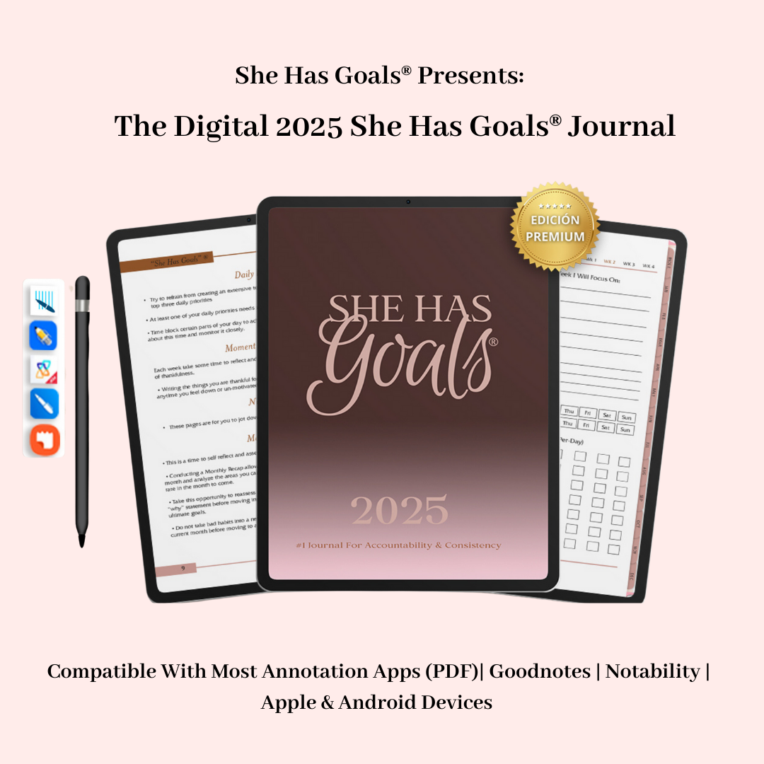 2025 Digital She Has Goals Journal – She Has Goals®